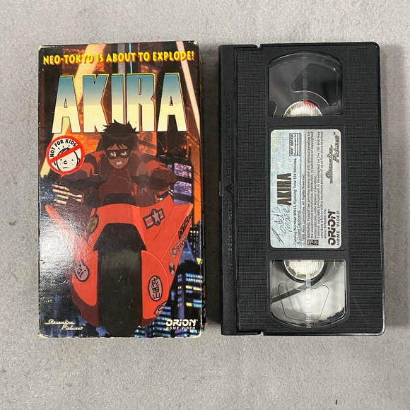 Media | Akira Neo Tokyo Is About To Explode Vhs Tape 1991 Streamline ...